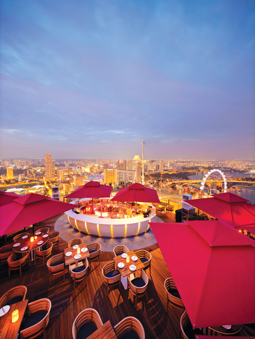 Marina Bay Sands 57th Floor Restaurant | Floor Roma