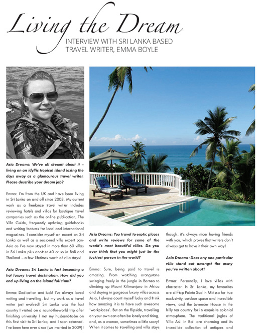 Emma Boyle | Asia Dreams