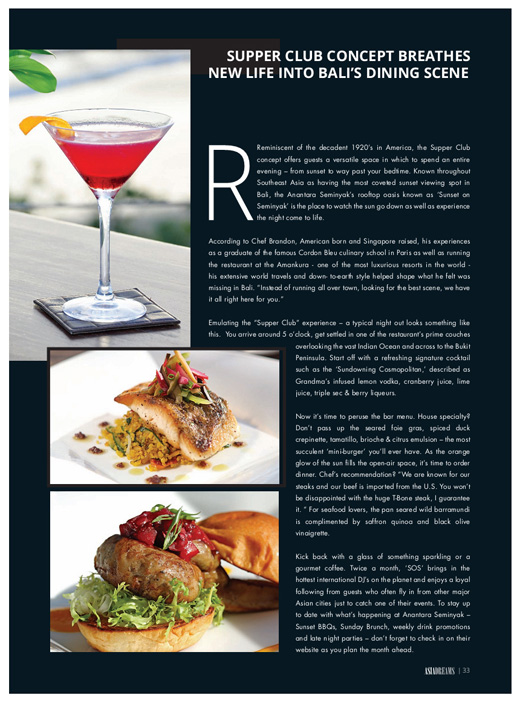 SOS Supper Club – Supper Club Concept Breathes New Life Into Bali’s ...